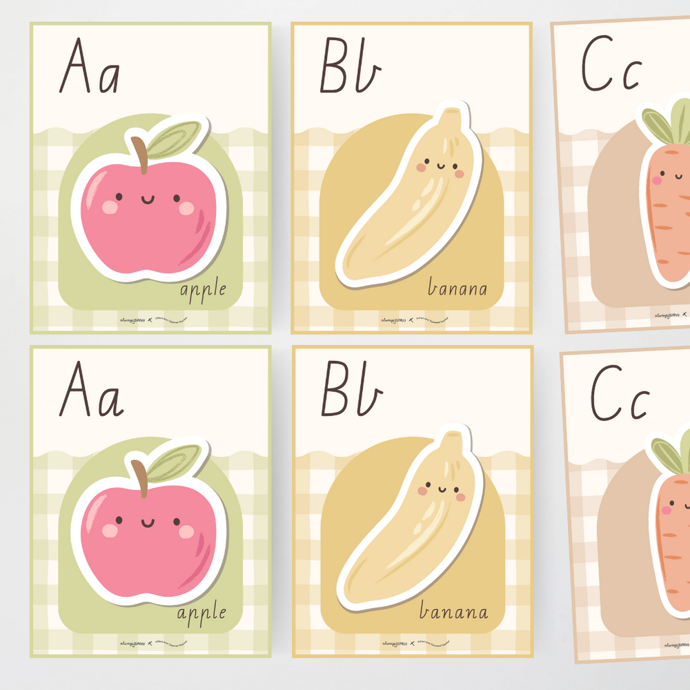 Alphabet Posters - Farmers Market Classroom Decor | Teacher Resources