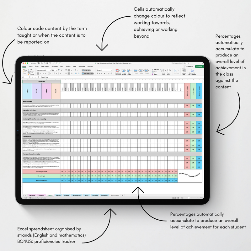 Digital Assessment Book - Australian Curriculum V9 | Gifted and ...