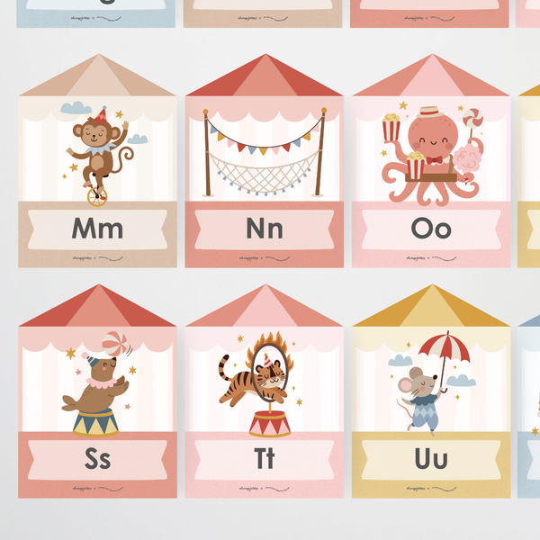 Word Wall: Little Circus Classroom Decor | Printable Teacher Resources