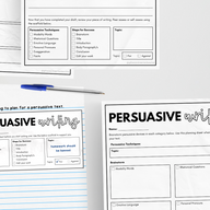 Persuasive Writing Pack | Printable Teaching Resources