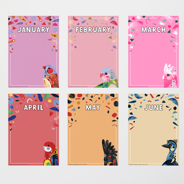 Pete Cromer: Birthday Display - Australian Fauna and Flora Classroom ...