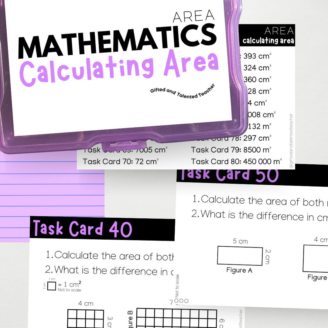 Calculating Area: Area