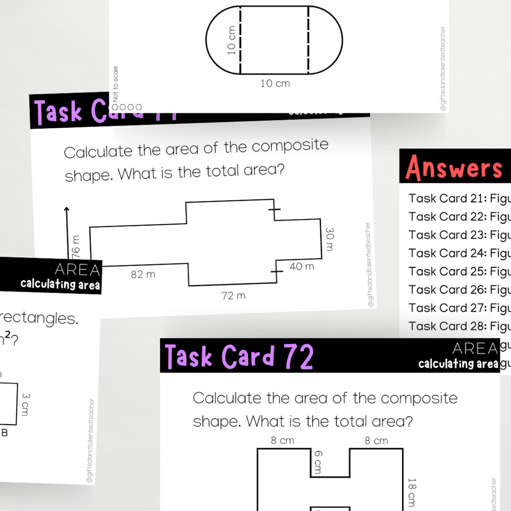 Calculating Area: Area