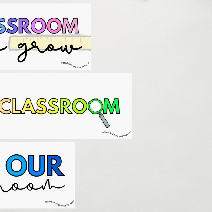 Google Classroom Banners - Free | Gifted and Talented Teacher - Teacher ...