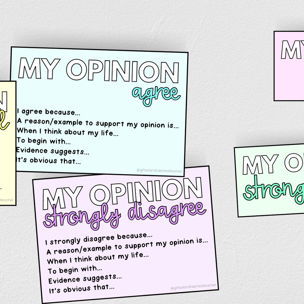 4 Corners: Persuasive Debate | Gifted and Talented Teacher - Teacher ...