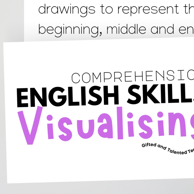Visualising [Comprehension] - Super Six Strategy | Gifted and Talented ...