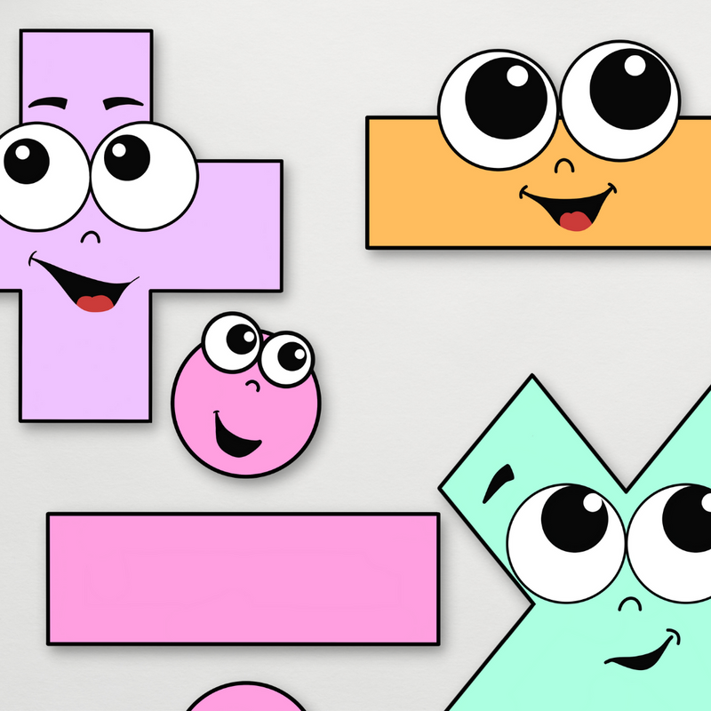 Math Symbols - Wall Display | Gifted and Talented Teacher - Teacher ...