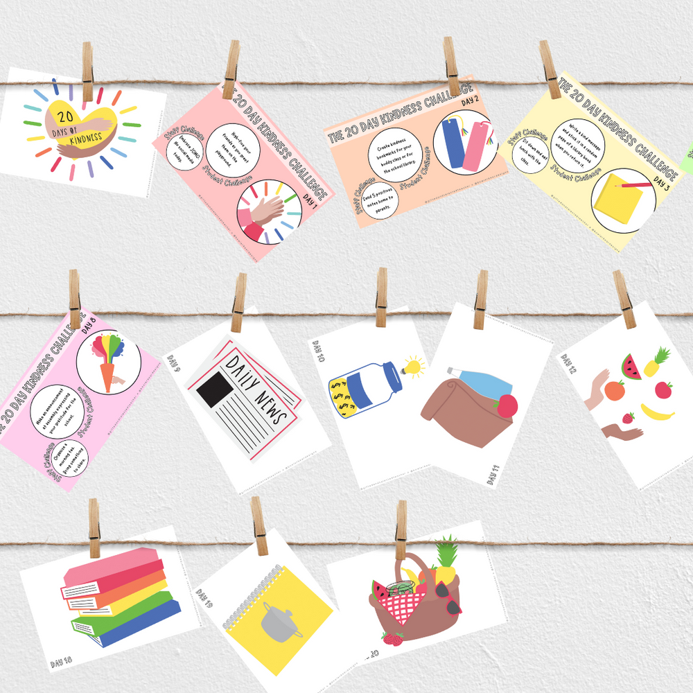 The 20 Day Kindness Challenge | Gifted and Talented Teacher - Teacher ...