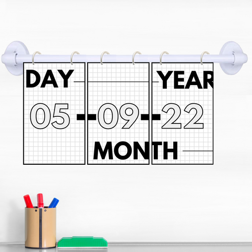 Flip Calendar: Minimalistic | Teaching Resources and Classroom Decor