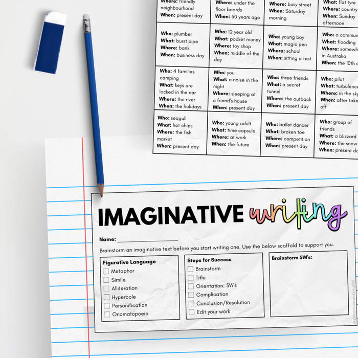 Imaginative Writing | Gifted and Talented Teacher - Teacher Resources ...