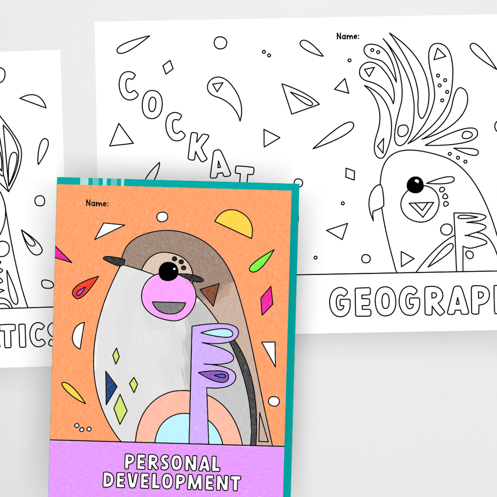 Pete Cromer: Book Covers - Australian Fauna and Flora Classroom Decor