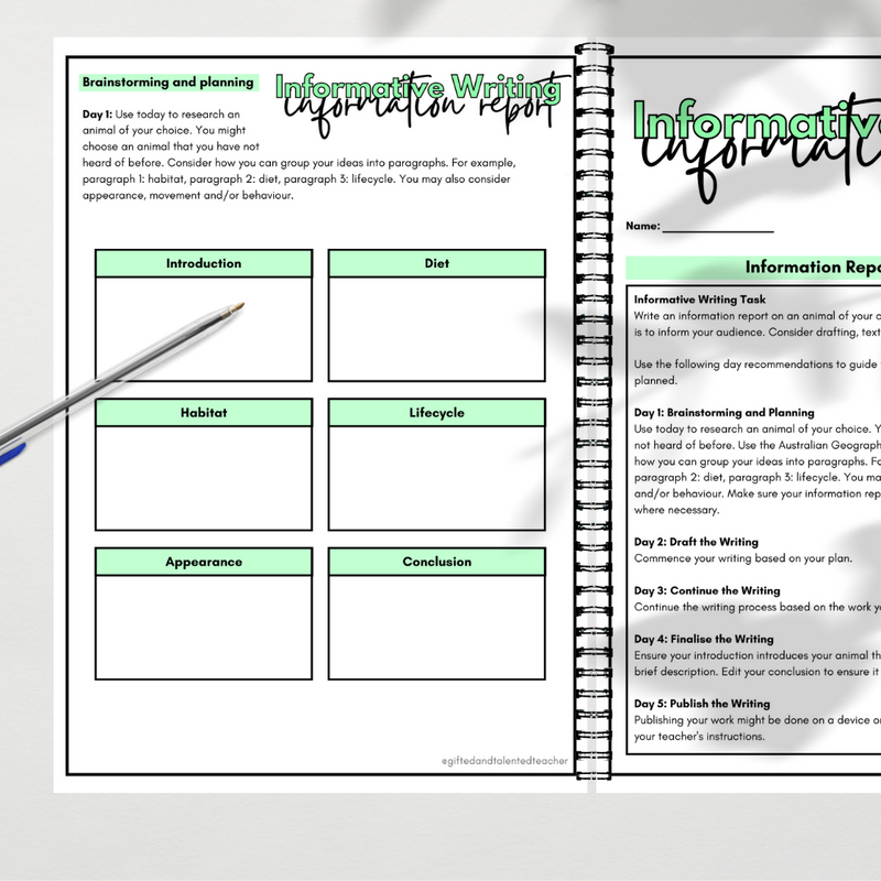 Writing: Imaginative, Persuasive and Informative - Casual Relief ...