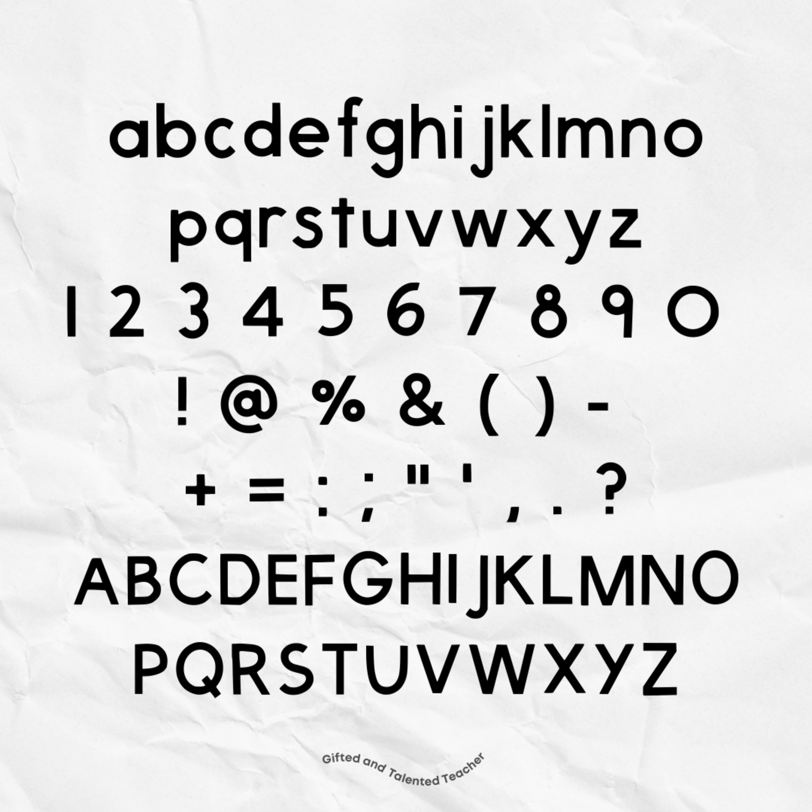 Chisel Regular - GT Font | Gifted and Talented Teacher - Teacher ...