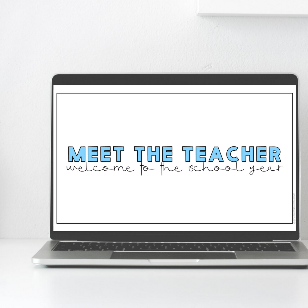 Meet the Teacher: Editable Slides | Gifted and Talented Teacher ...