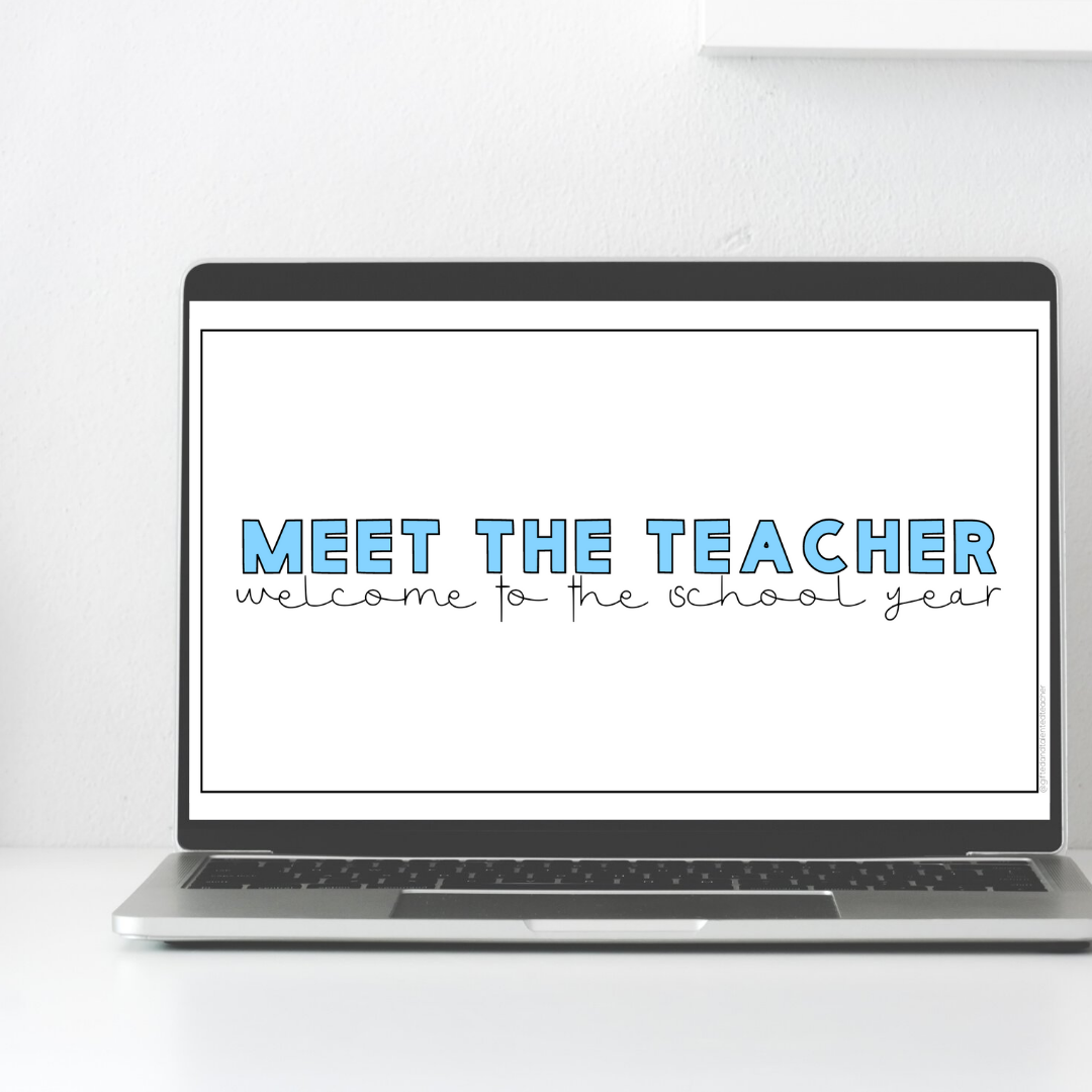 Meet the Teacher: Editable Slides | Gifted and Talented Teacher ...